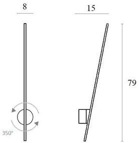 MAXLIGHT W0212 - LED Venkovní nástěnné svítidlo SPIDER LED/8,4W/230V IP44 bílá