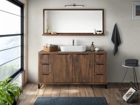 furniture-nabytek.cz - Zrcadlo Sidora 138 cm borovice