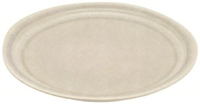 OnaDnes -20% Béžový keramický dezertní talíř Kave Home Lauriana 23 cm