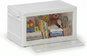 Velký skládací regálový box XL 62 l, 558x360x310 mm, bílý