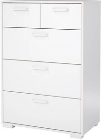 FALCO Komoda Selina 704 bílý lesk