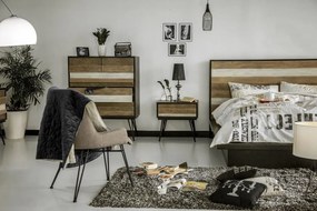 Designová jídelní židle Adesso šedá/černá