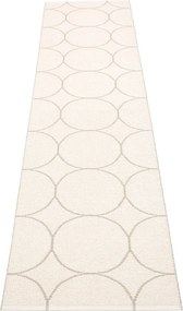 Krémový vnitřní a venkovní běhoun 70x300 cm Boo Linen – Pappelina