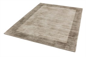 Béžový  koberec Ife Border Smoke Putty Rozměry: 200x200 cm