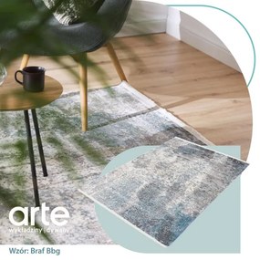 Koberec Arte Split Braf hnědý / krémový