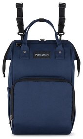 Petite & Mars Batoh přebalovací na kočárek Jackob Dark Blue