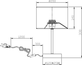 Stolní lampa Hostel 508200179