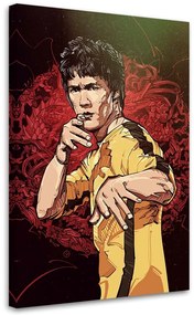 Gario Obraz na plátně Herec Bruce Lee - Nikita Abakumov Rozměry: 40 x 60 cm