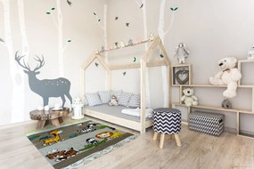 Berfin Dywany Dětský kusový koberec Smart Kids 22310 Beige Rozměry koberců: 120x180