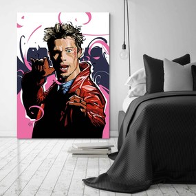 Gario Obraz na plátně Klub rváčů, Brad Pitt - Nikita Abakumov Rozměry: 40 x 60 cm