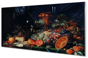 Obraz na skle Ovoce Zátiší 120x60 cm
