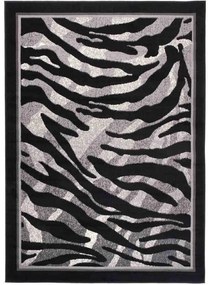 Kusový koberec PP Trio černý 160x229cm