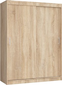 Šatní skříň posuvná Mono 150 cm dub sonoma