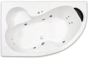 Arttec Niké Surf 160 x 105 cm vana hydromasážní akrylátová levá PAN04400