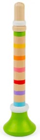 Bigjigs Toys Trumpetka 1 ks zelená