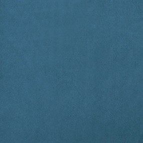 vidaXL Dětská pohovka s podnožkou 100 x 50 x 30 cm samet [3196407] Barva: Černá
