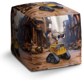 Sablio Taburet Cube Wall-E robot Město: 40x40x40 cm