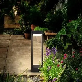 Solight LED venkovní sloupek Crotone 500 černá / 7W / 450lm / 3000K /