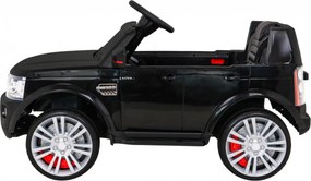 Ramiz Land Rover Discovery elektrické auto pro děti černé SUV + dálkové ovládání