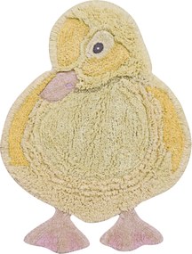 Lorena Canals, Kusový koberec Ducky, 95x120, žlutá, dětský pokoj