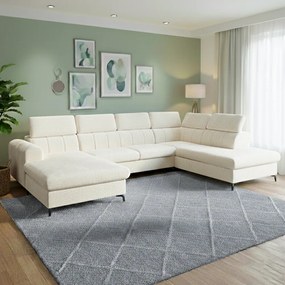 Sedací souprava rohová WILD | 192x333x221 cm | ve tvaru U | rozkládací s úložným prostorem | VÝBĚR TKANIN