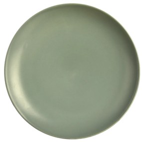 Talíř ker. dezertní ALFA kulatý pr. 21 cm zelená