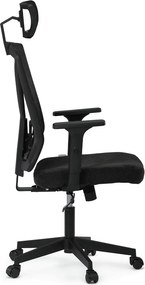 Ergonomická kancelářská židle ARLO - černá látka