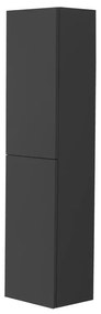 Mereo Mereo, Aira, koupelnová skříňka 157 cm vysoká, levé otevírání, bílá, dub, šedá, CN754LN