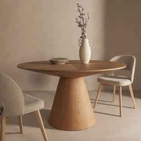 Jídelní stůl KIRUNA 137 cm dub přírodní