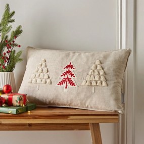Dekorační polštář s vánočním motivem 30x50 cm Christmas Tree – Catherine Lansfield