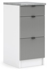 Kuchyňská skříňka spodní 40 cm - LAM SZ40 3SZ - Dvířka NELA