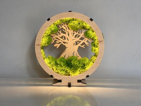 Li-Go "Mech a strom" lampa 20x22 cm provedení povrchu: ořech