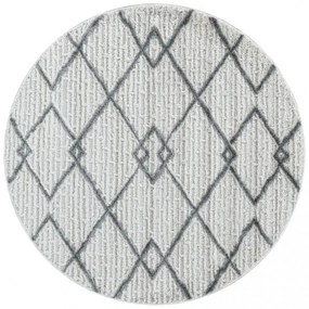Vopi | Kusový koberec Pisa 4701 cream - Kruh průměr 160 cm