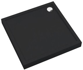 Vanička čtvercová Black Mat 80x80x12 Espera Plus AQM4630CMG
