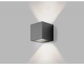 LED 2 Venkovní nástěnné svítidlo TOMY-2 10x10 cm antracitové