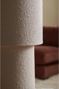Krémová stojací lampa z materiálu bouclé (výška 119 cm) Philo – Ellos Home
