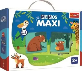 Trefl - Maxi Pexeso - Zvířátka s mláďátky / 20 minut / 2-4 hráči / od