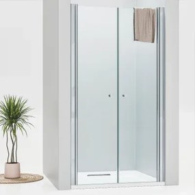 BETA Chrom 70 Čiré Sprchové dveře do niky dvoukřídlé