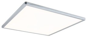 P 70995 LED Panel 3-krokové-stmívatelné Atria Shine hranaté 420x420mm 3000K matný chrom - PAULMANN
