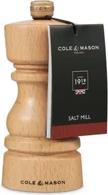 ColeMason London Natural Beech / Mlýnek na pepř / výška 13 cm / bukové