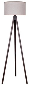 Duolla Duolla - Stojací lampa 1xE27/60W/230V pr. 44 cm béžová/wenge DU82634SE