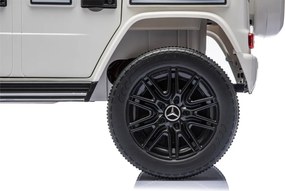 LEAN CARS Akumulátorové vozidlo Mercedes G 4x4 24 V 2580, bílé