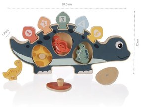 Zopa Dřevěné puzzle dinosaurus, Wood