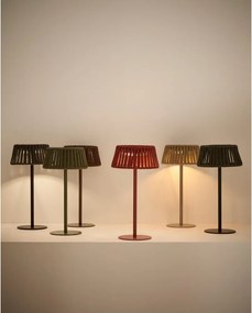 LED stolní /přenosné solární venkovní svítidlo (výška 30 cm) Aldet – Kave Home