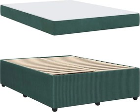 Rám postele Tmavě zelená 160 x 200 cm textil 3398415