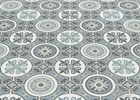 Breno PVC SLIMTEX Lagos 909M - ornamentální dlaždice, šíře 100 cm
