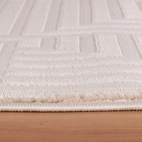 Ayyildiz, Kusový koberec Sahara 1114 Beige, 140x200, béžová, obývací pokoj