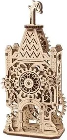 Ugears 3D dřevěné mechanické puzzle Hodinová věž / od 14 let / 44 dílk