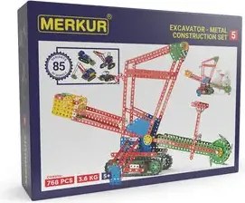Merkur 5 stavebnice / 768 dílů / 80 modelů / od 5 let