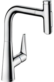 Hansgrohe Talis Select M51 Dřezová baterie s vytahovací sprškou, 2-polohová, chrom 73868000